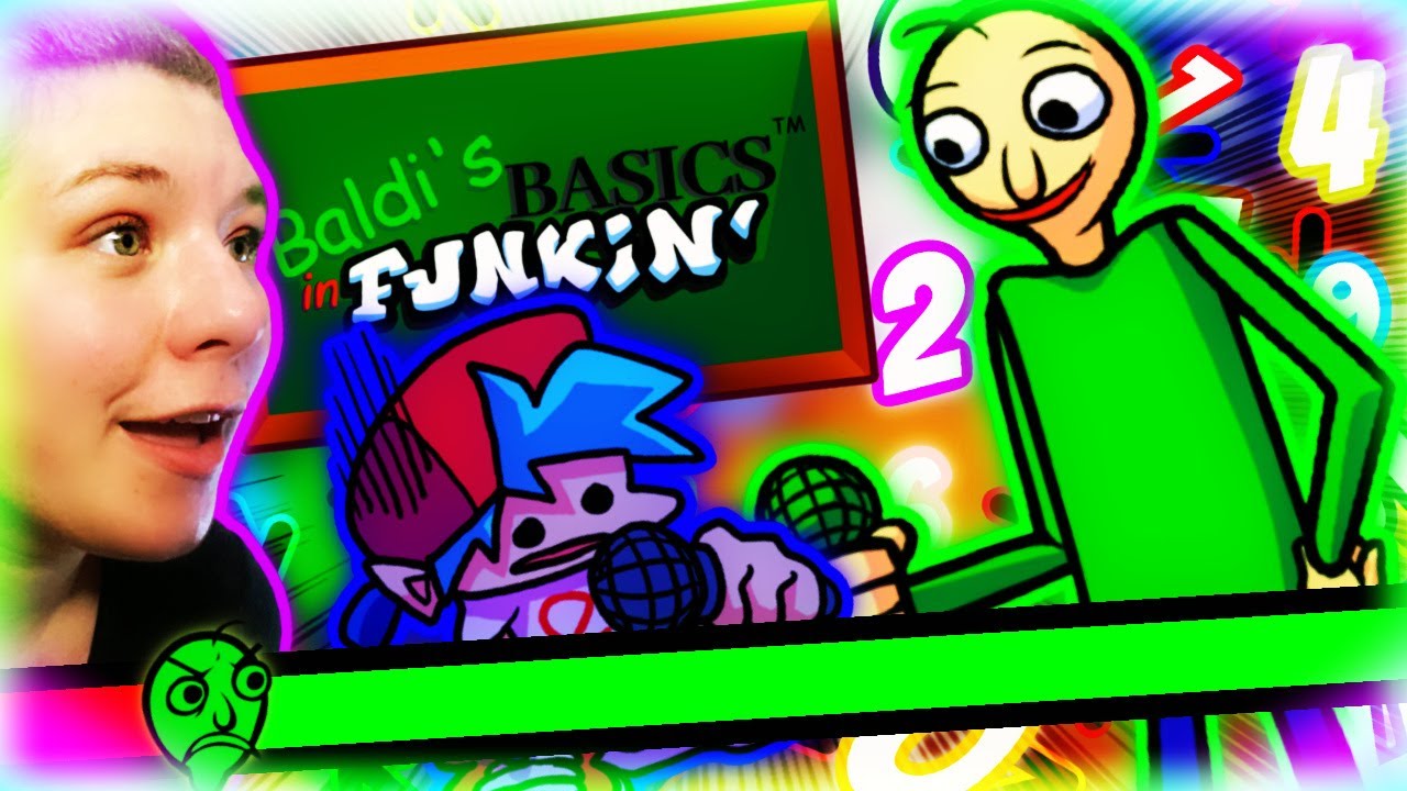 VS BALDIS BASICS | BALDIS BASICS IN FUNKIN | FNF Mod *REACTION* W/Tess ...