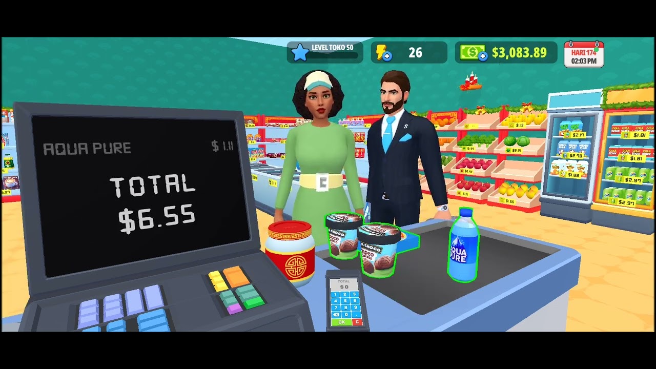 Jaga Supermarket menjadi kasir #bocill #games #gamer #gaming # ...