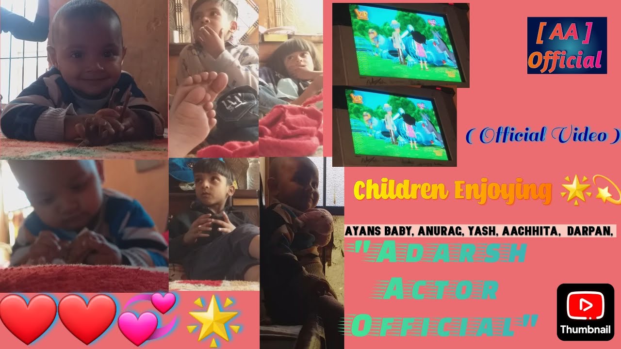 #VIDEO | Children enjoying 🌟 | Adarsh Actor Official | 4K Vlogs | Ayans ...