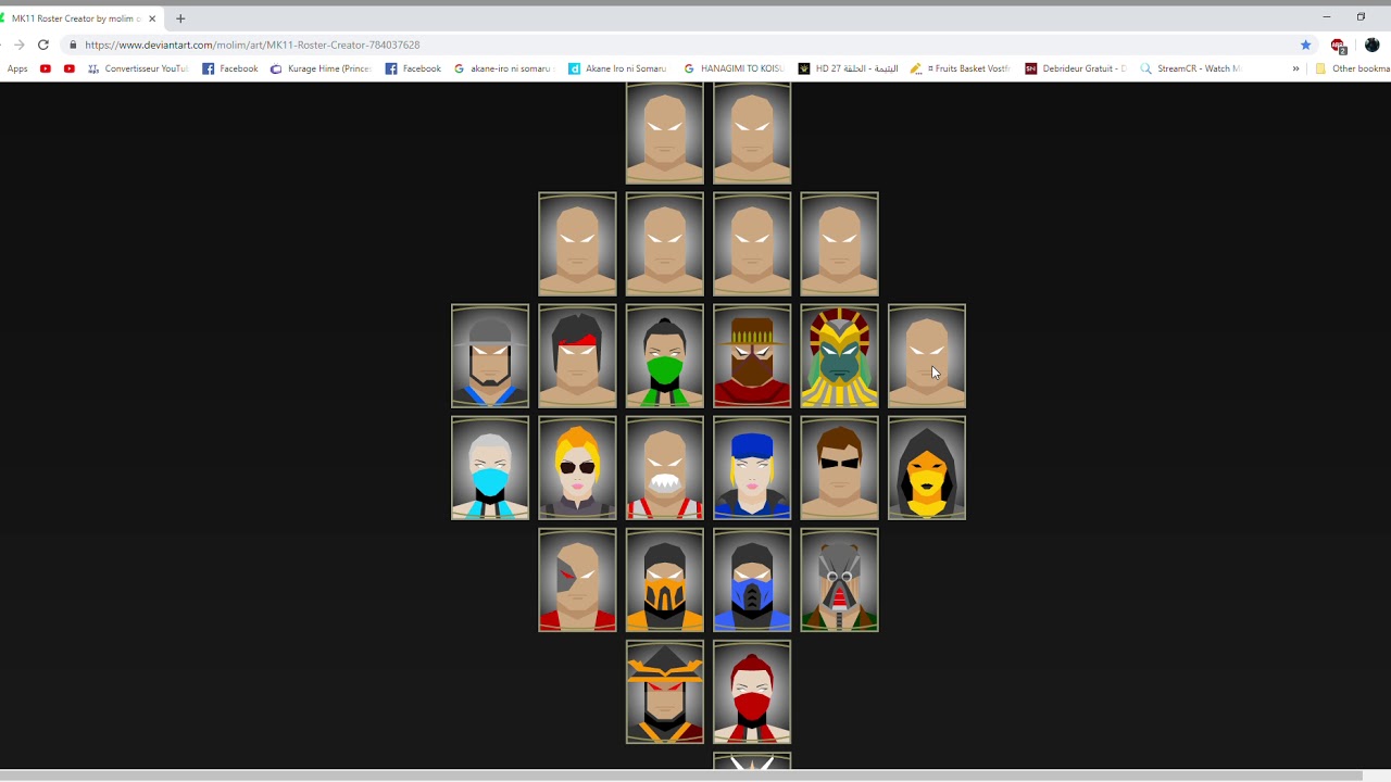Mortal Kombat 11 roster creator.creating our own roster!Mileena ...