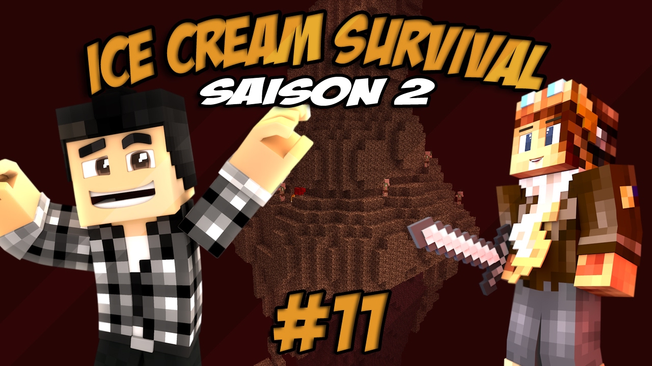 BIENVENUE DANS LE NETHER !! - Ice cream survival s2 #11 - YouTube
