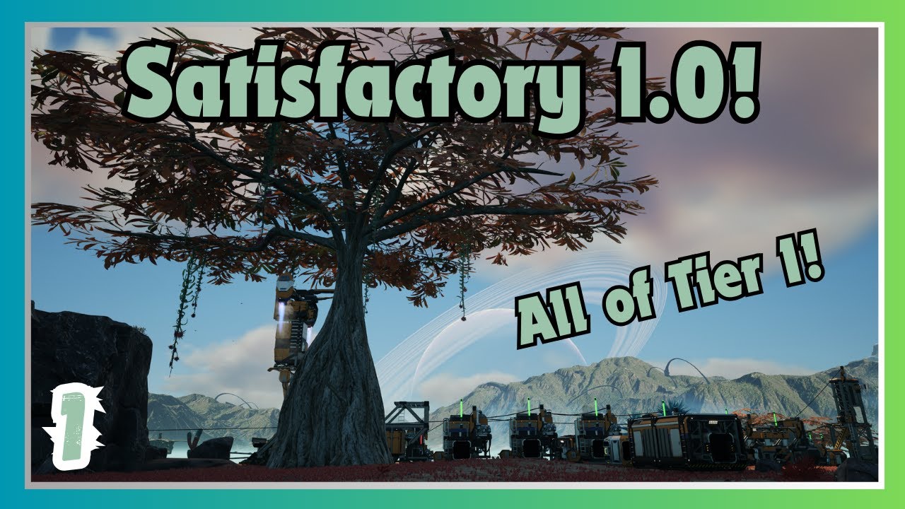 Dream Engineering and Chaos Crafting - Satisfactory - E1 - YouTube