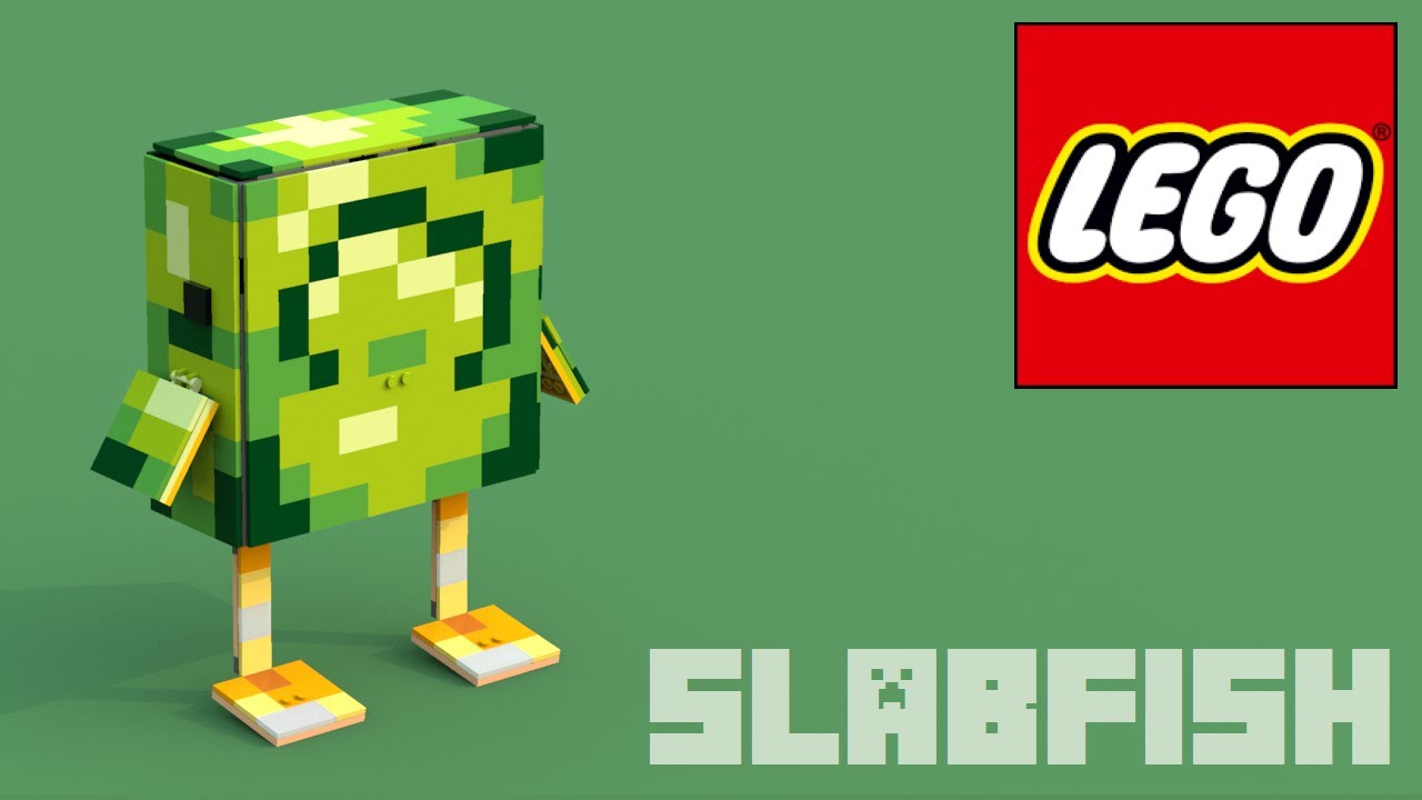 Lego Minecraft Slabfish - Timelapse - YouTube