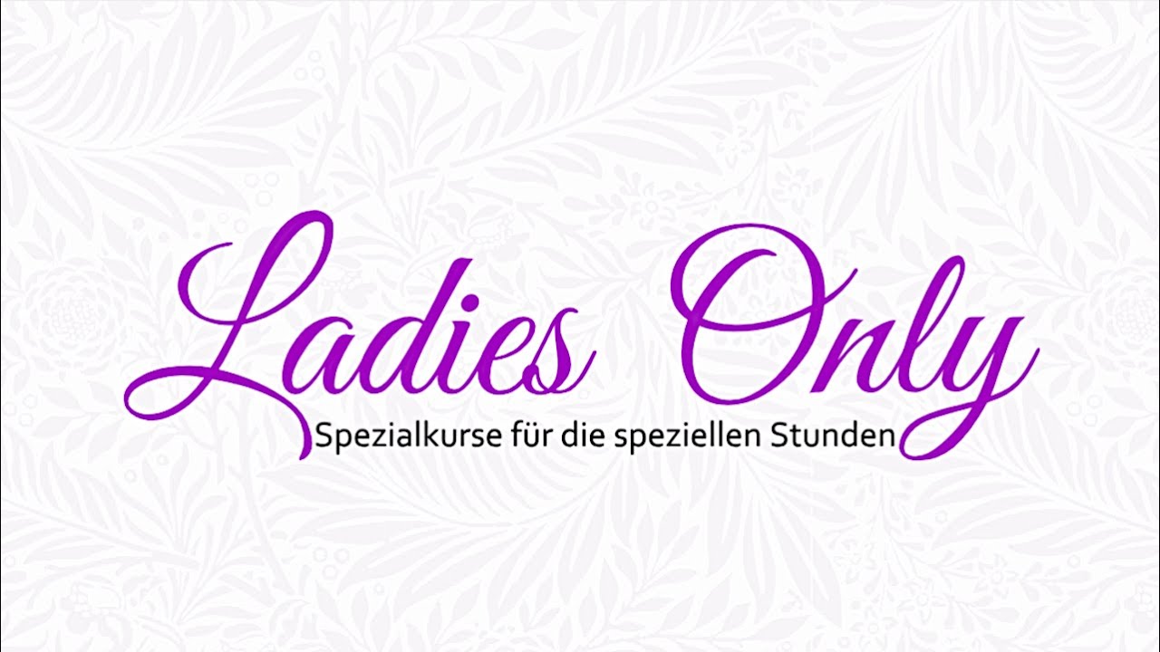 CONTESSA JULIETTE PRESENTS: LADIES ONLY, ein Kurs für spezielle Stunden ...