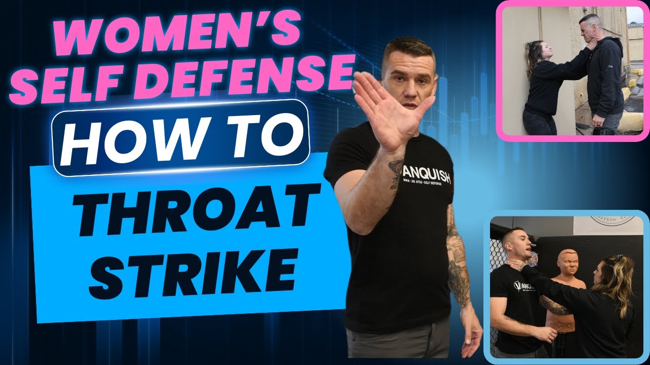 HOW TO THROAT STRIKE- Women's Self Defense Techniques- How, When ...