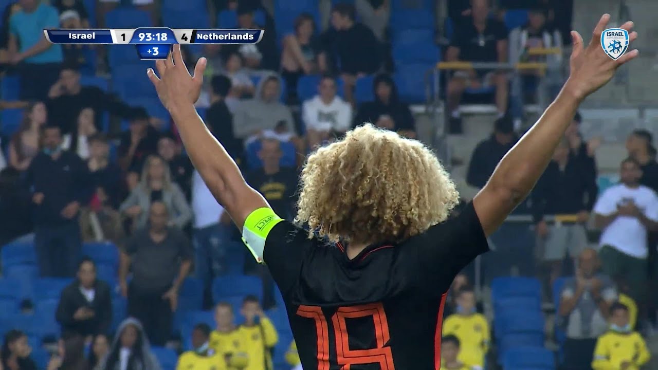 Xavi Simons vs Israel U19 Euro qualifying (16/11/2021) - YouTube