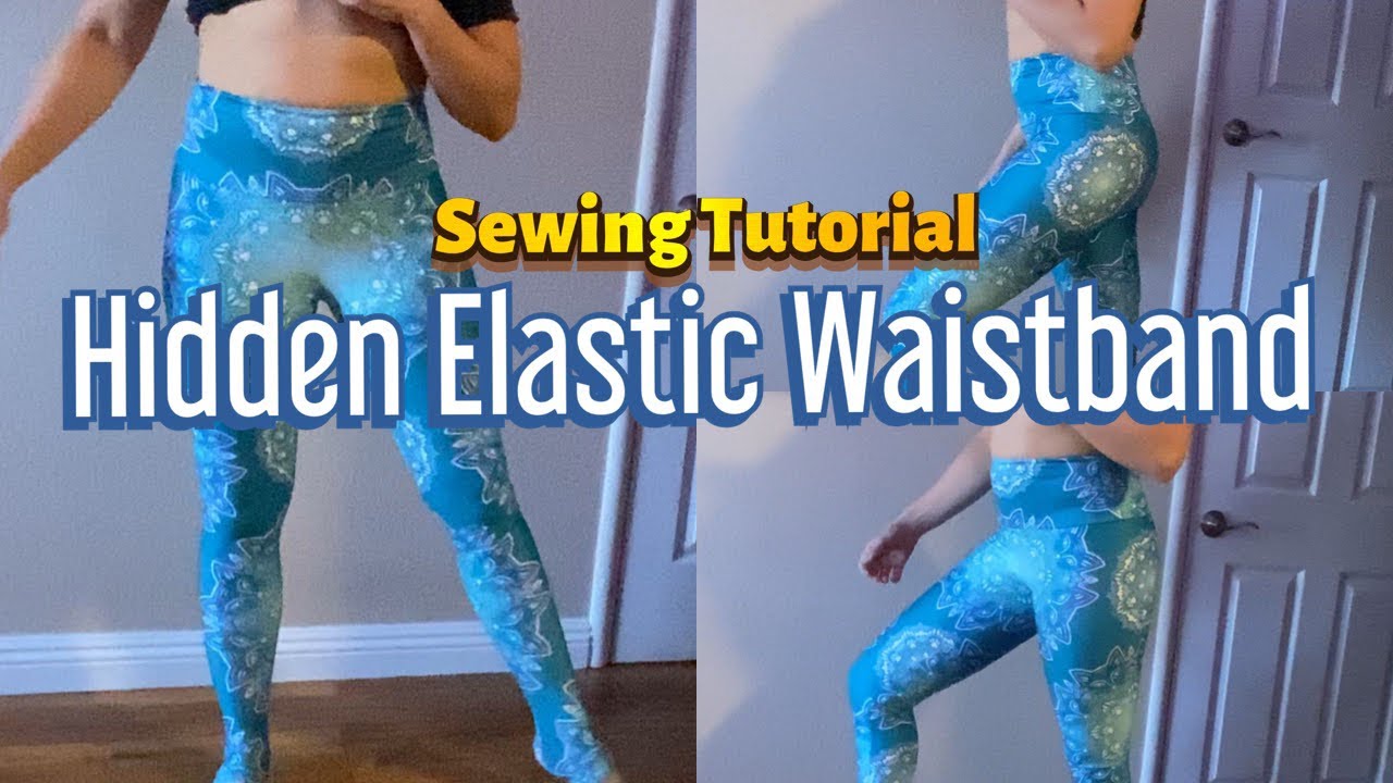 Elastic Waistband | How to Sew a Hidden Elastic Waistband | High ...