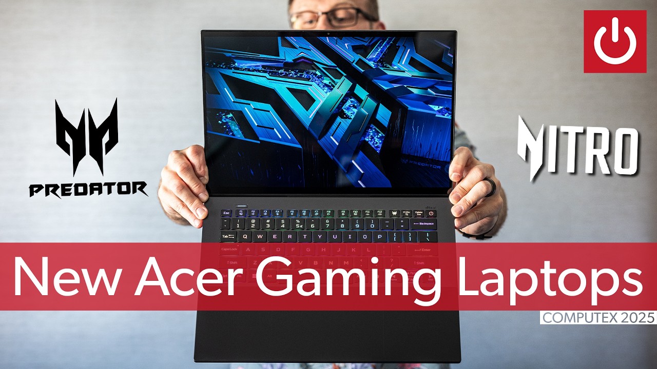 New Predator & Nitro Gaming Laptops For 2025 - YouTube