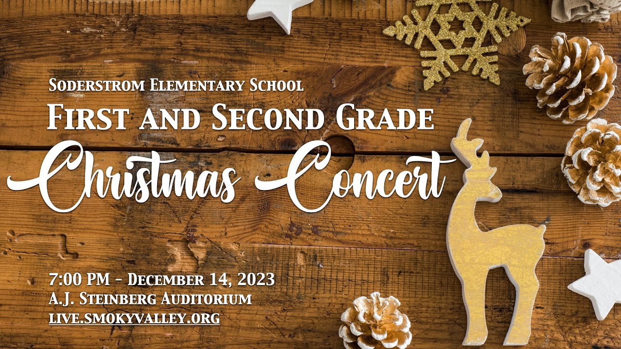 SES 1st & 2nd Grade Christmas Concert - YouTube