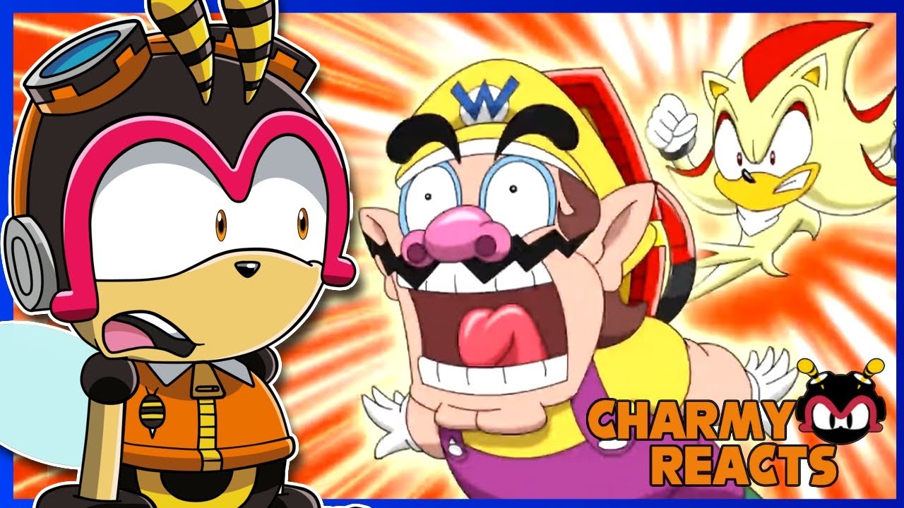 Charmy Reacts to Shadow the Hedgehog vs Wario Animation - Multiverse ...