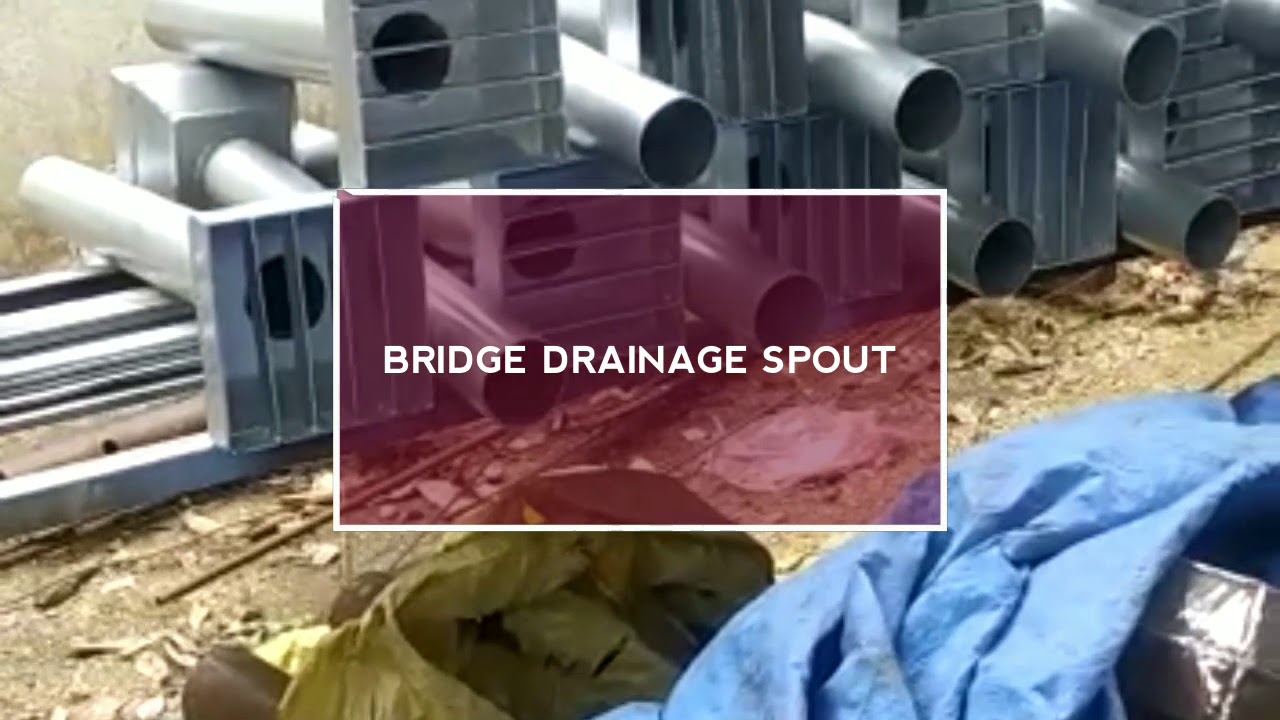 Bridge Drainage Spout - YouTube