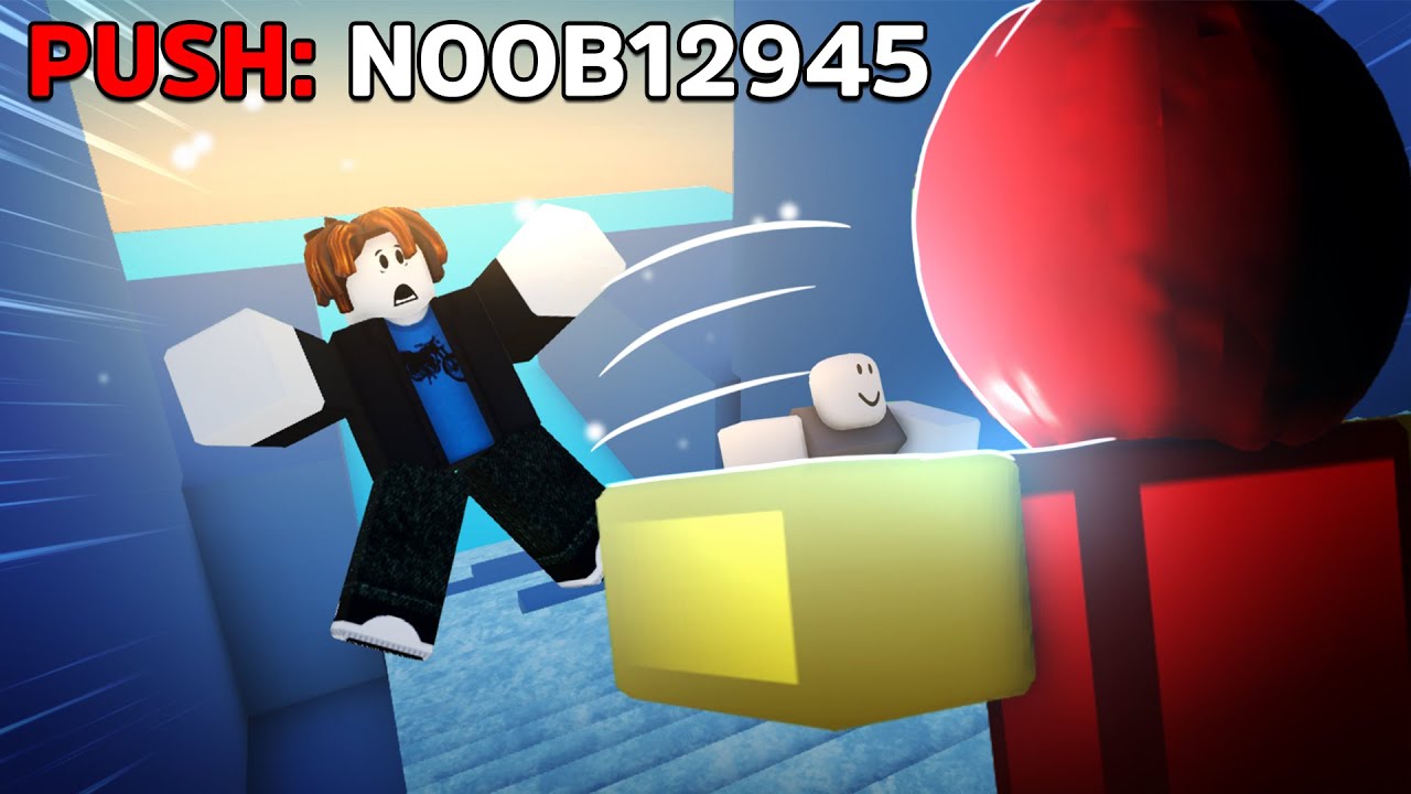 MAKING NOOBS RAGE IN ROBLOX SLIPPERY STAIRS - YouTube