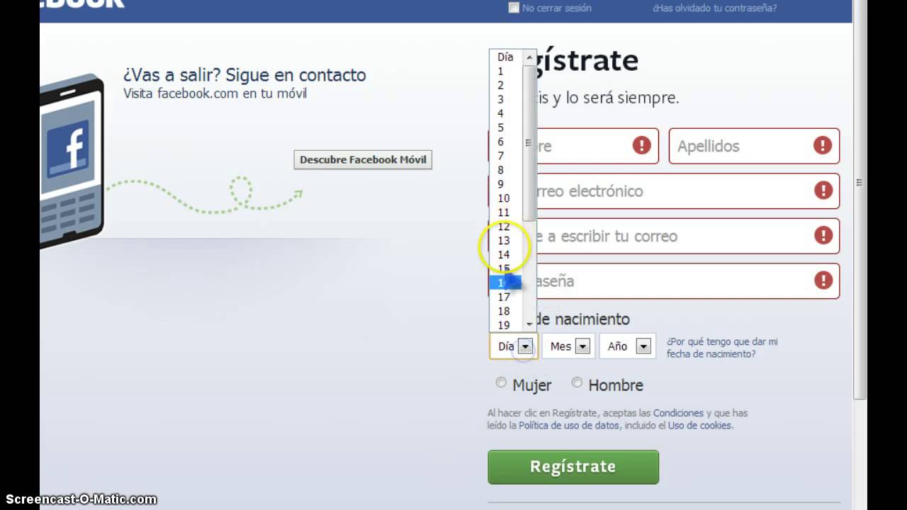 Crear Facebook En Espanol