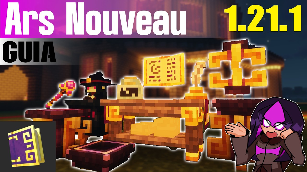 Guia Ars Nouveau mod de Minecraft 1.21.1 y 1.20.1 - YouTube