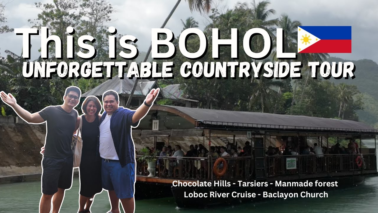 Unforgettable Bohol Countryside Tour: Chocolate Hills, Tarsiers & River ...