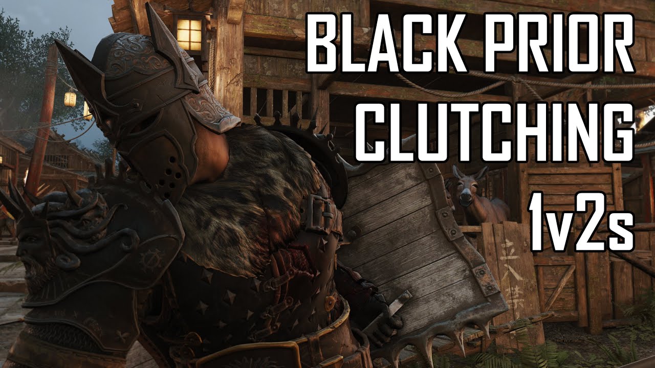 For Honor Black Prior Montage 3 - Back In Black Prior - YouTube