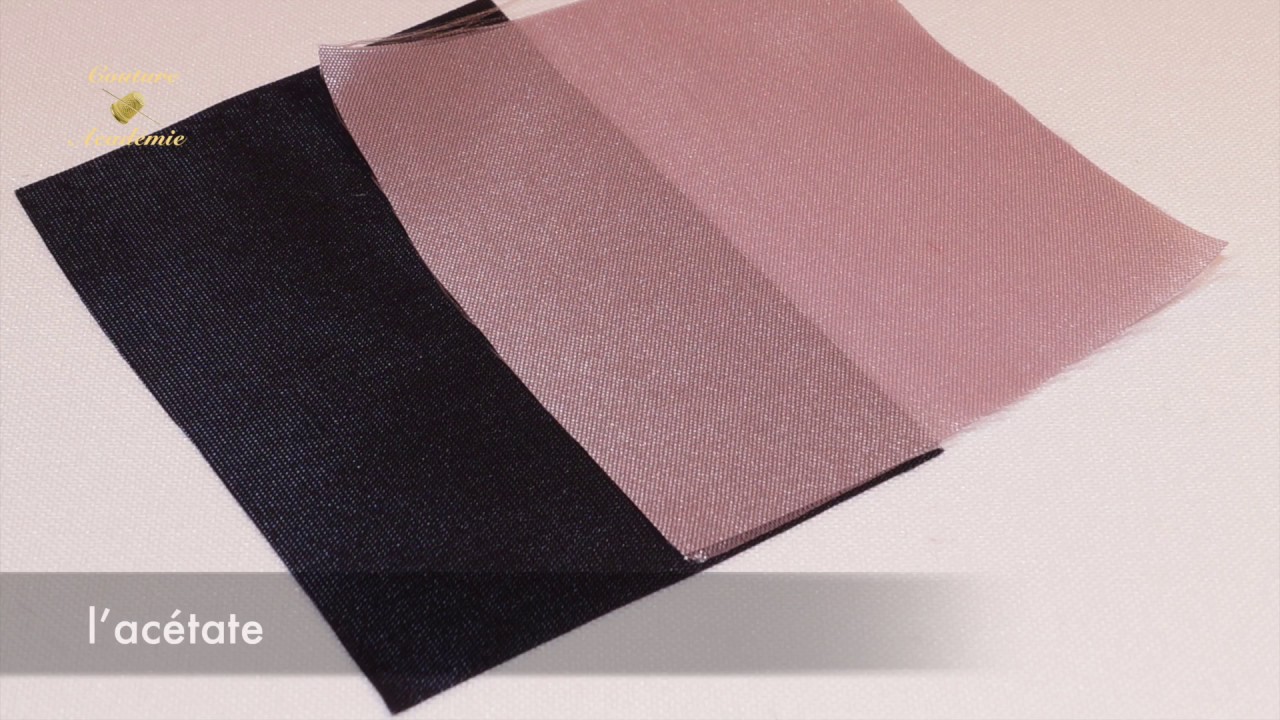 L’ACÉTATE tissu: Ses qualités, différentes types, l’utilisation. - YouTube