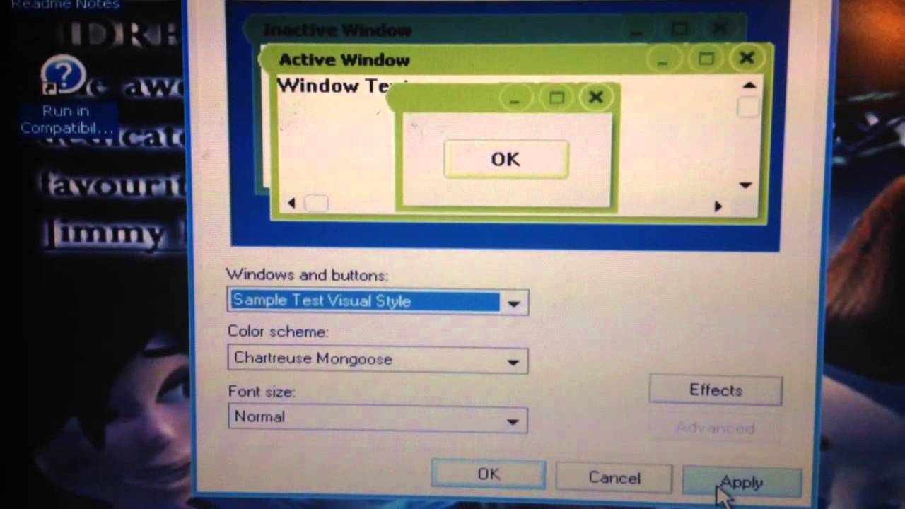 Themes in Windows Whistler Build 2419 - YouTube