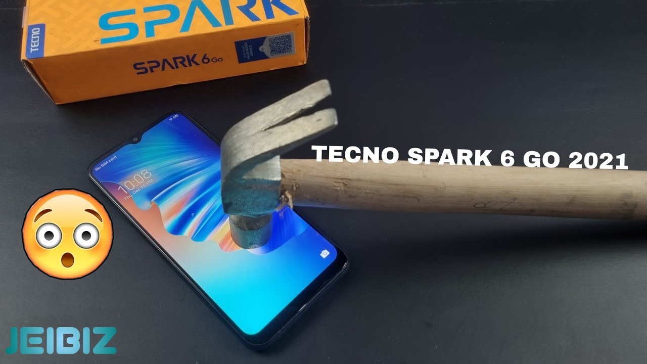 Tecno Spark 6 Go : SCREEN SCRATCH TEST - YouTube