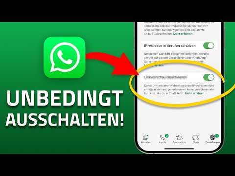 Diese Chat-Funktion SOFORT abschalten (WhatsApp, Signal & Co.)