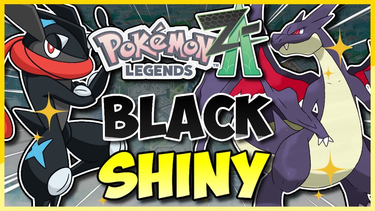 Pokemon Legends ZA - But I Can ONLY Use SHINY BLACK Pokemon - YouTube