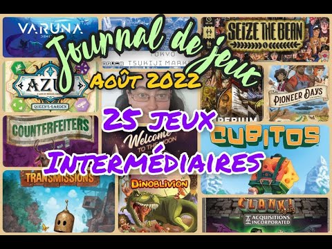 Journal de jeux : 25 jeux intermédiaires en août - YouTube