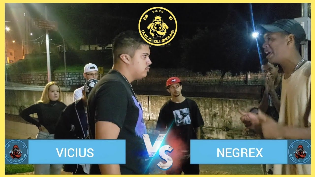 VICIUS x NEGREX | 1FASE | 215° DUELO DU BRONKS | JUNDIAÍ-SP - YouTube