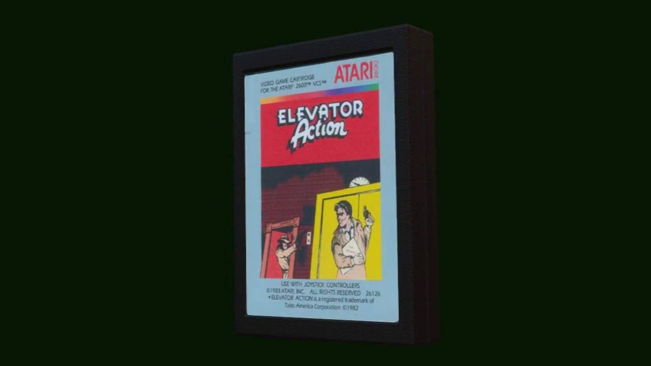 Elevator Action atari 2600 chroma - YouTube