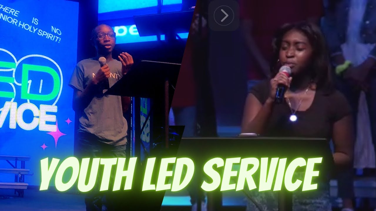 Daughter Leads Worship & Son Teaches About Faith In Youth Led Service ...