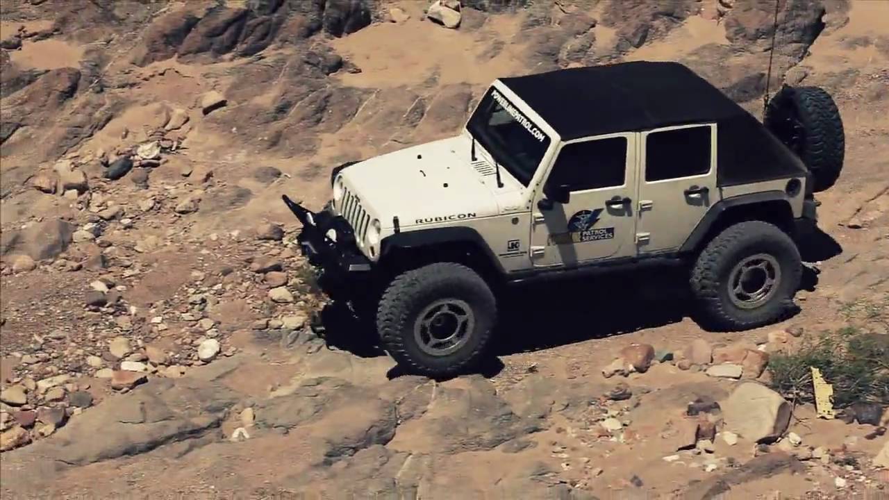 The Powerline Patrol Services Jeep - YouTube