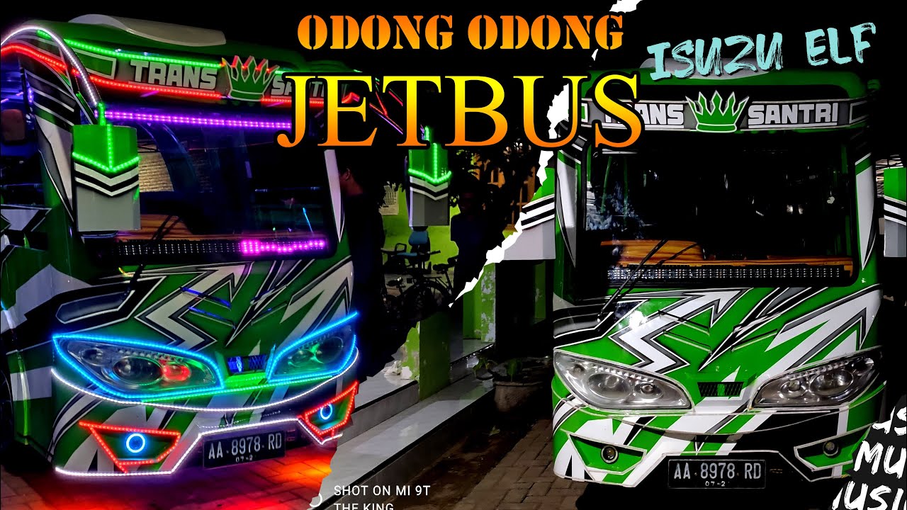Odong Odong Jetbus SHD Mesin Elf Pesanan Tuban || Pabrik Kereta Kelinci ...
