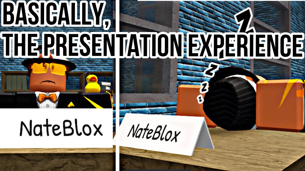 Basically, The Presentation Experience | ROBLOX The Presentation ...