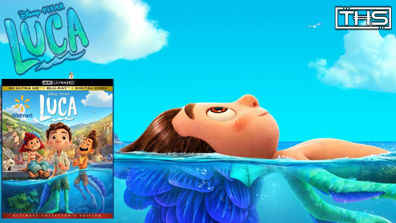 Unboxing Wal-Mart Exclusive Disney & Pixar Luca 4K Ultimate Collector's ...