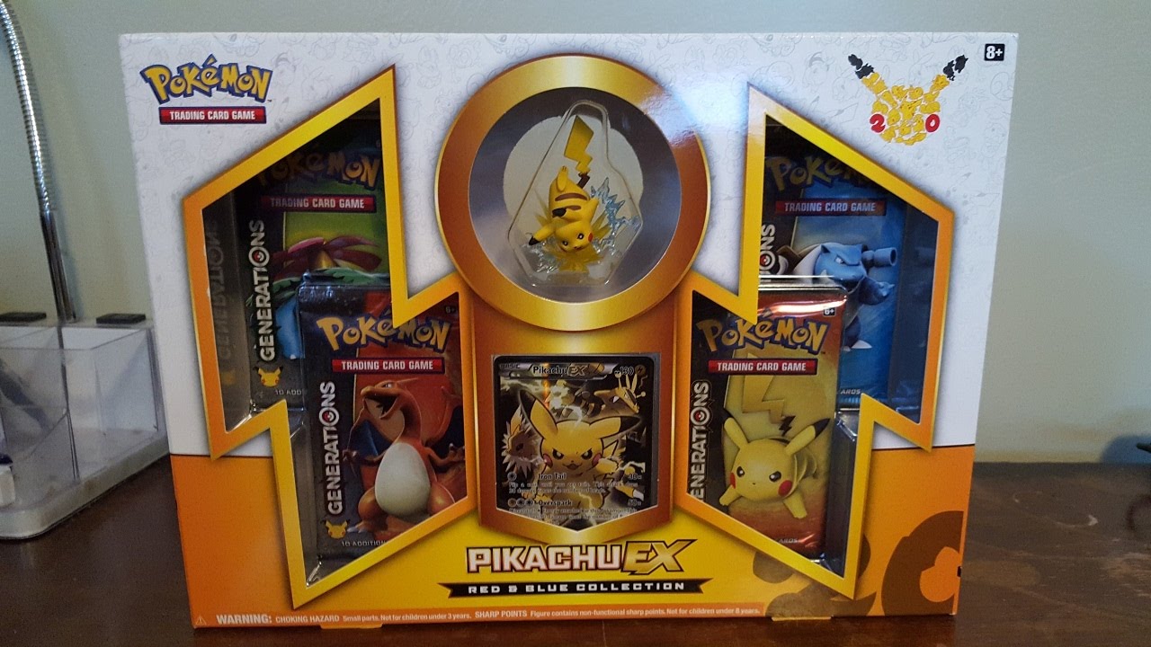 Pikachu Ex Box Opening! - YouTube