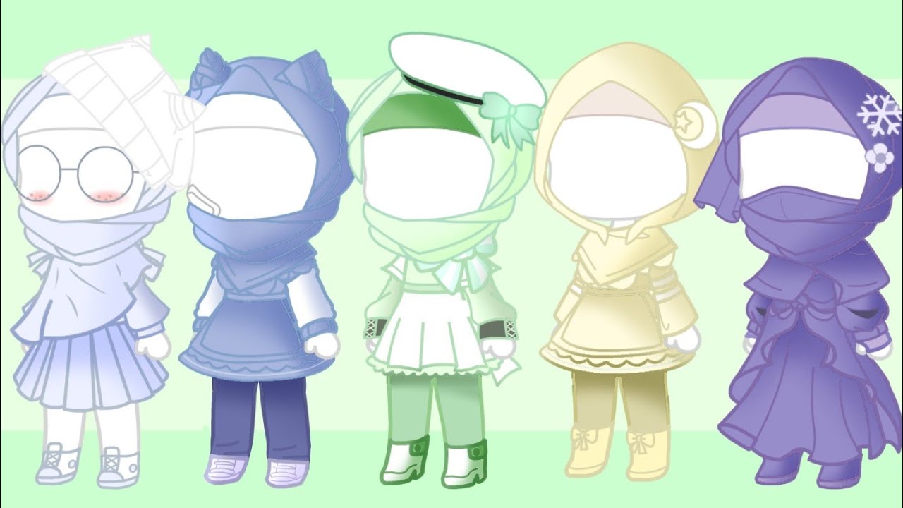 Free Muslim Oc (Free to use!) / Gacha Muslim / - YouTube