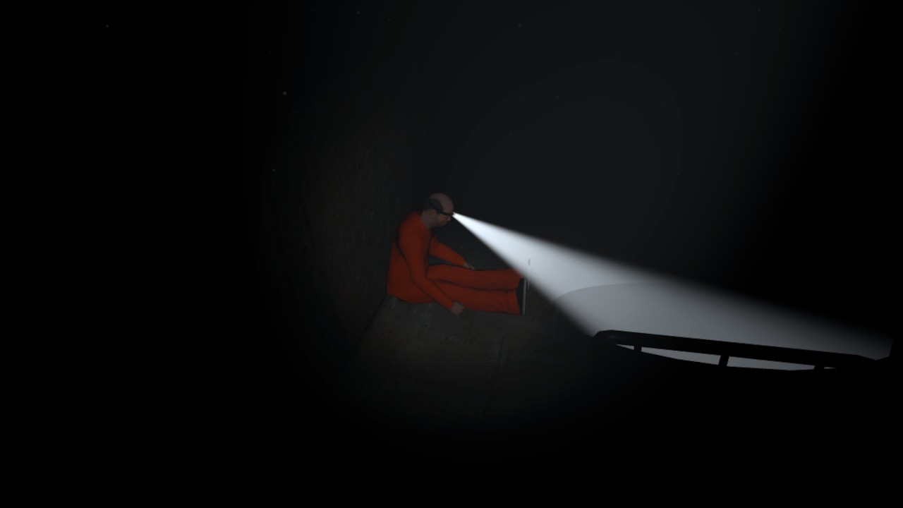 Descending the staircase of SCP-087 in SCP Experience | Test 1 - YouTube