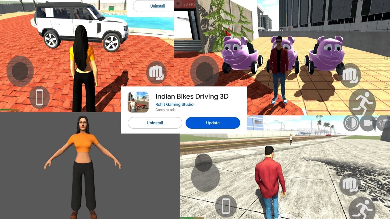 Indian bike driving 3d game New update plagin app giral carecatar # ...