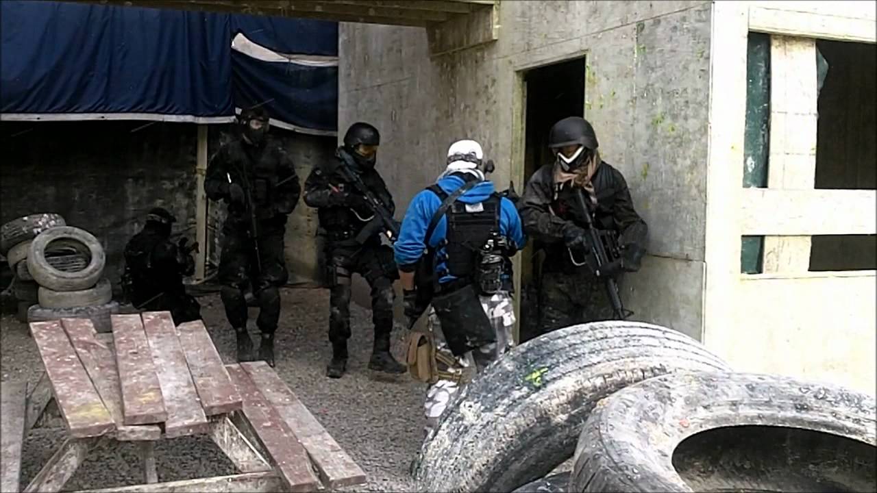 CQB Paintball - You can't pause paintball - YouTube
