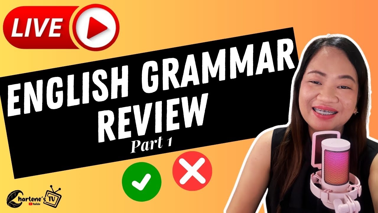 English Grammar Review Part 1 - YouTube