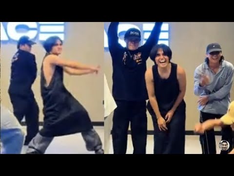 SB19 Pablo Dancing at Space Dance Studio for The First Time - YouTube