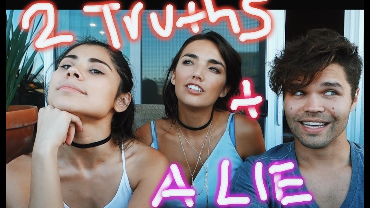2 TRUTHS AND A LIE || Hailee Keanna ft Chelsey Amaro and Brian Terada - YouTube
