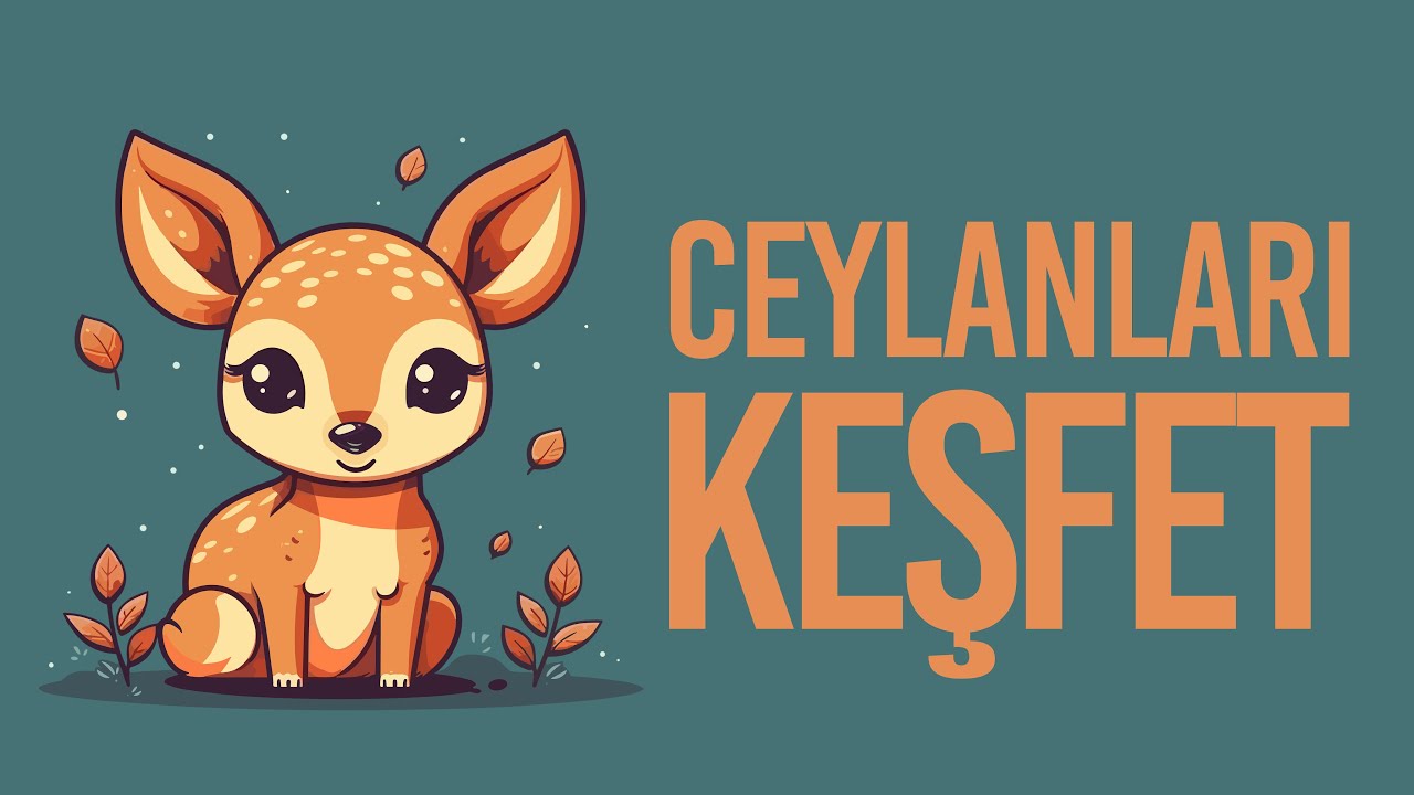 Hayvanları Tanıyalım - Çocuklar İçin Ceylan! #bambi #animals #animation ...