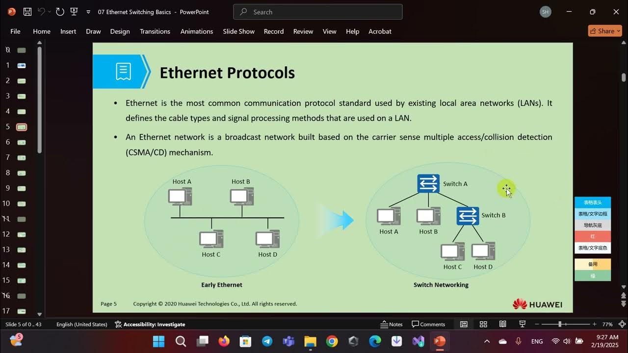 Huawei Lesson 7 Ethernet switch part1 - YouTube