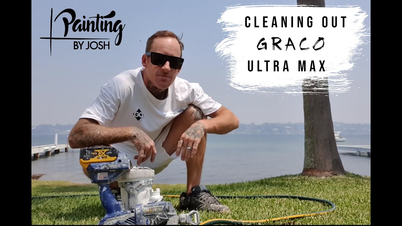 QUICK WAY TO CLEAN OUT GRACO ULTRA MAX HANDHELD - YouTube
