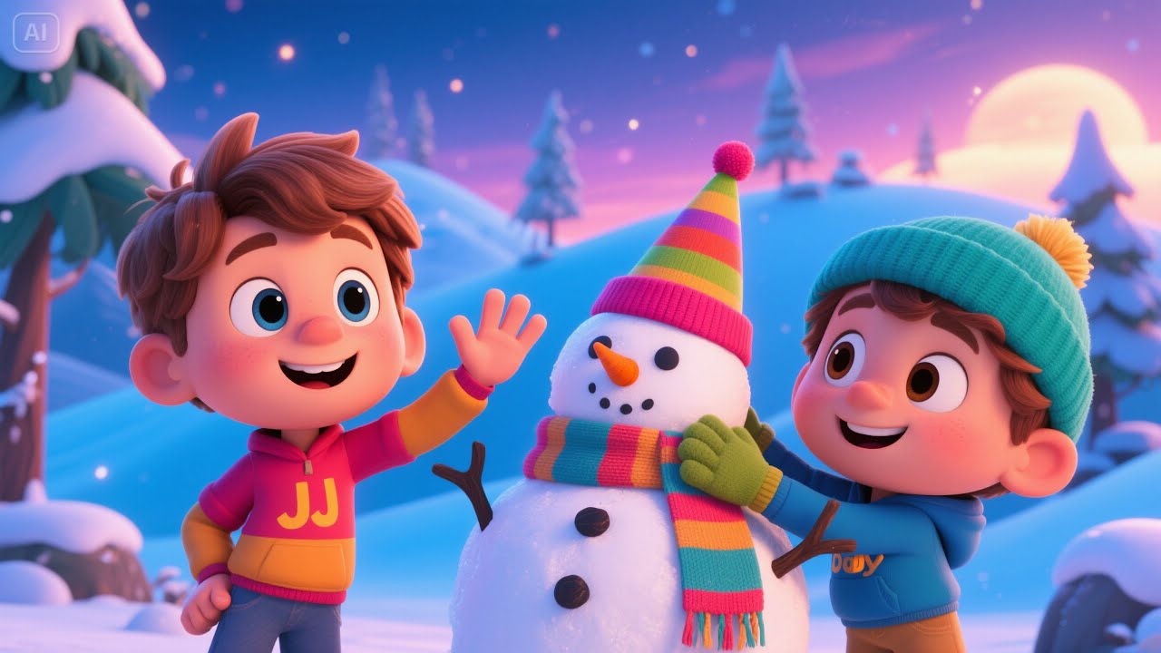 Build a Snowman – Winter Song Remix | Fun Winter Song for Kids ...