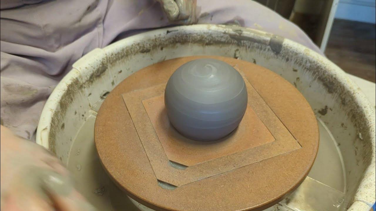 Watch Me Make a Sphere - Part 1 - Throwing on the Potters Wheel - YouTube