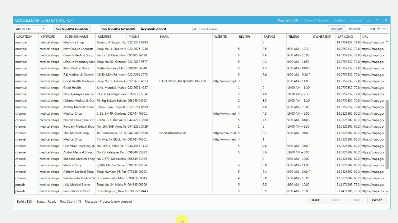 Google Map Data Extractor | Lead Extractor Software - YouTube