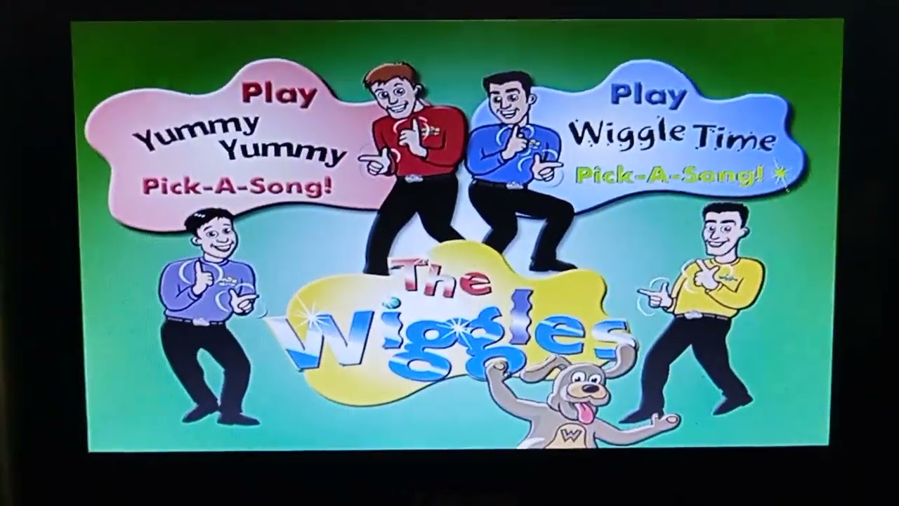 The Wiggles Yummy Yummy & Wiggle Time (2002 Australia DVD Menu ...