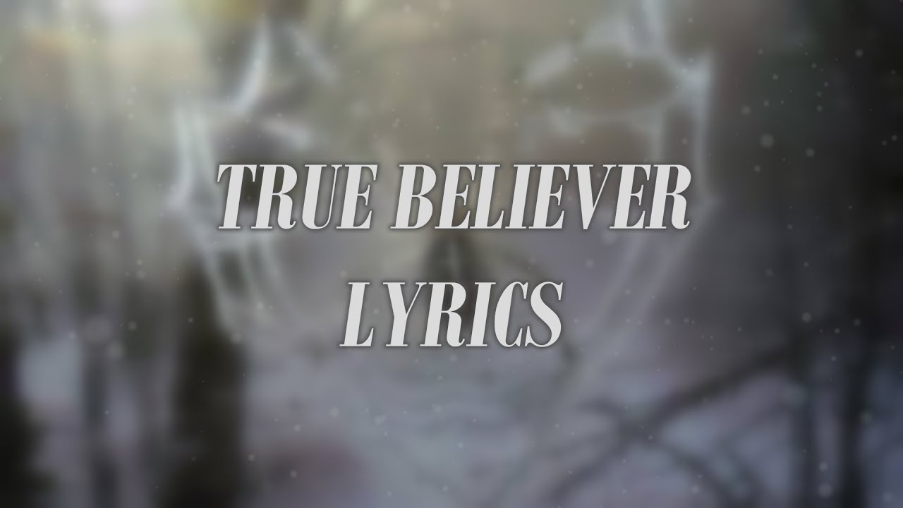 Hayley Williams - True Believer (Lyrics) - YouTube