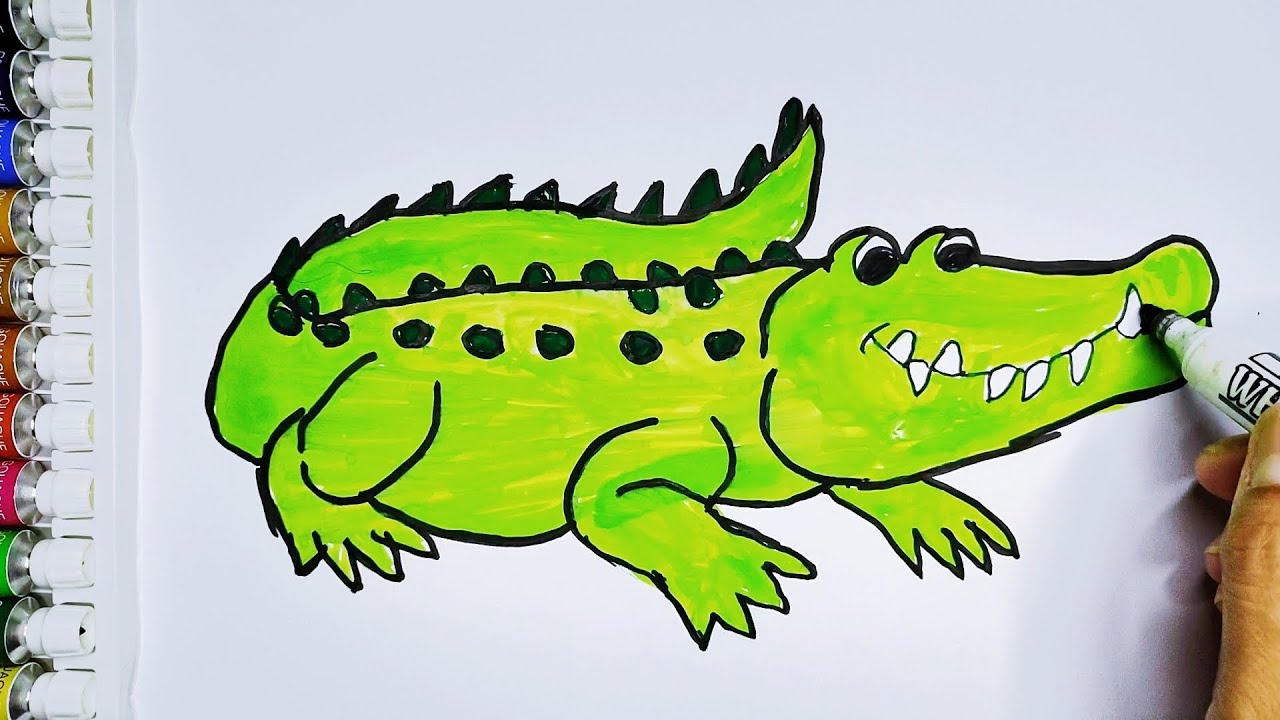 Draw and Color Animals For Kids and Learn to Recognize Animals Eps 1 ...